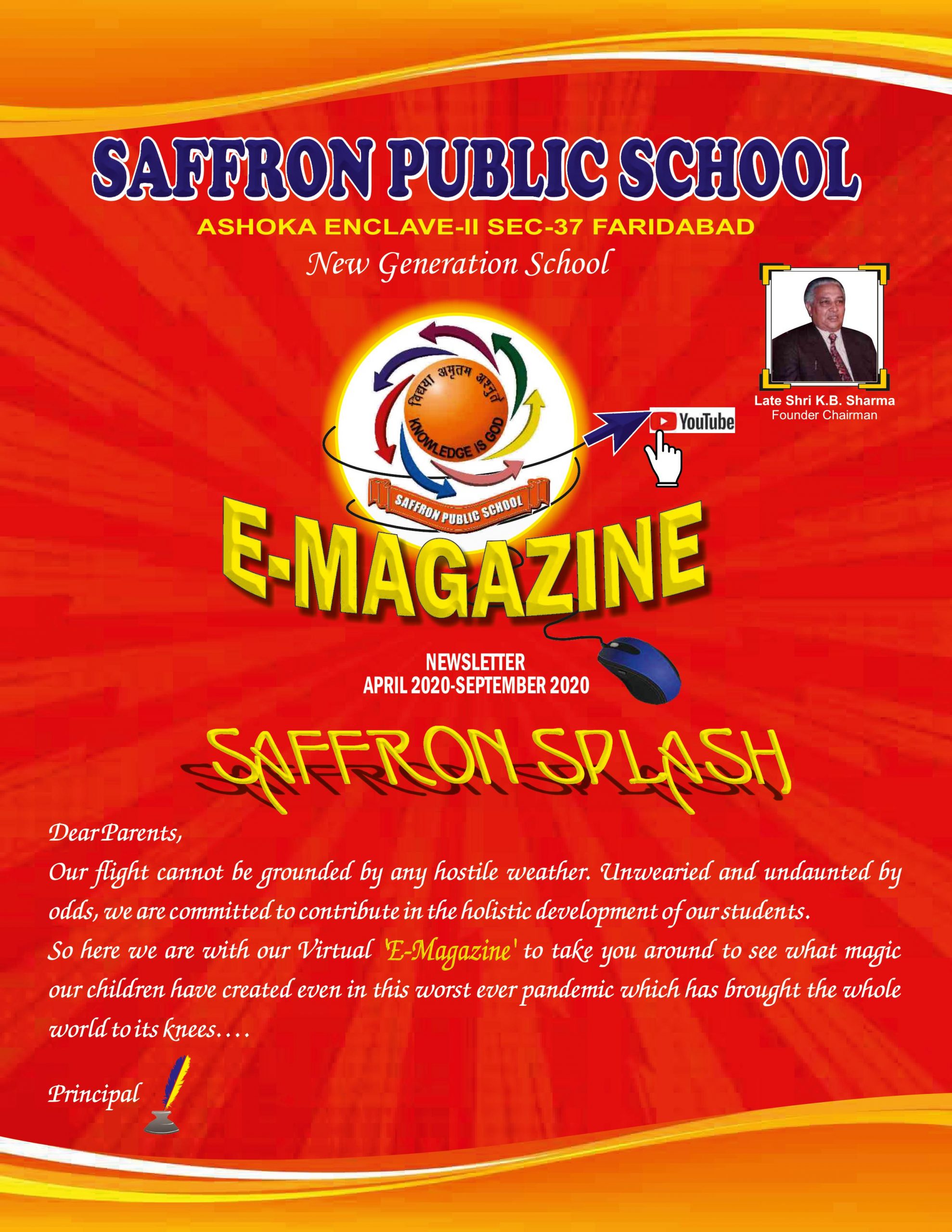 E-Magazine of School | Saffron Public School